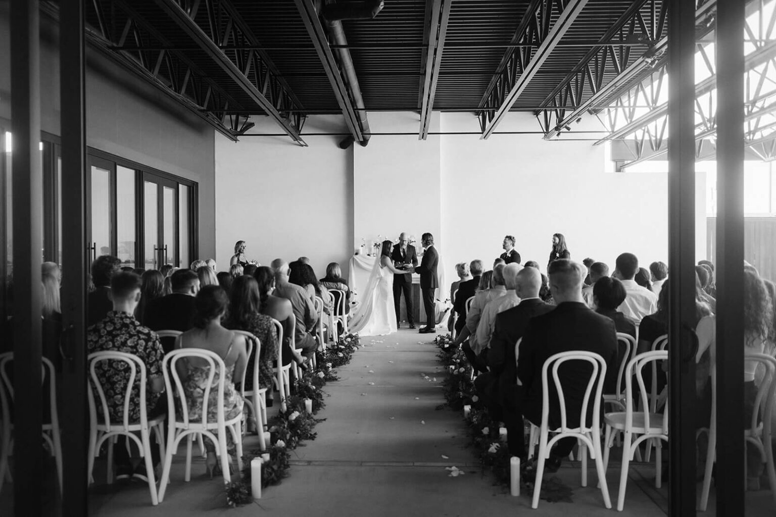 A Lovely Classic Wedding with a Modern Edge at Parkside Hall - OkCrowe ...