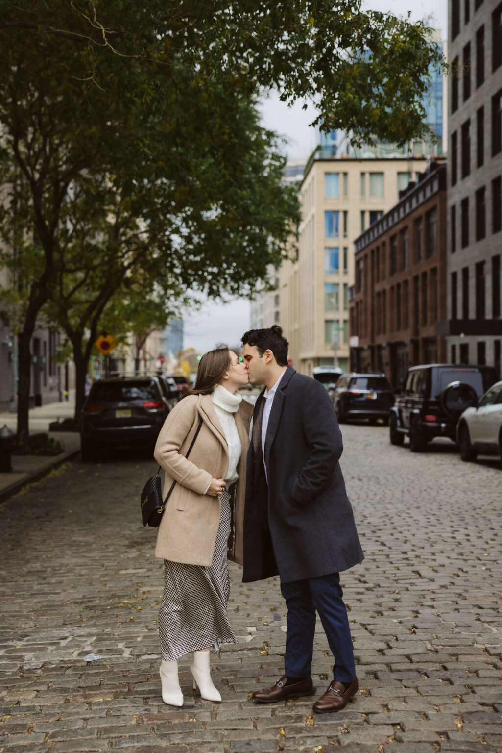 A Charming Fall Engagement Session in Downtown Manhattan - OkCrowe ...